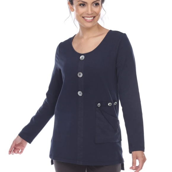 neon buddha | Tops | Nwt Neon Buddha Acres Longsleeve Top Size S Navy ...
